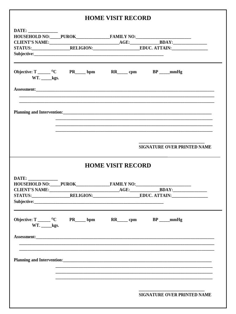 Home Visit | PDF | Law