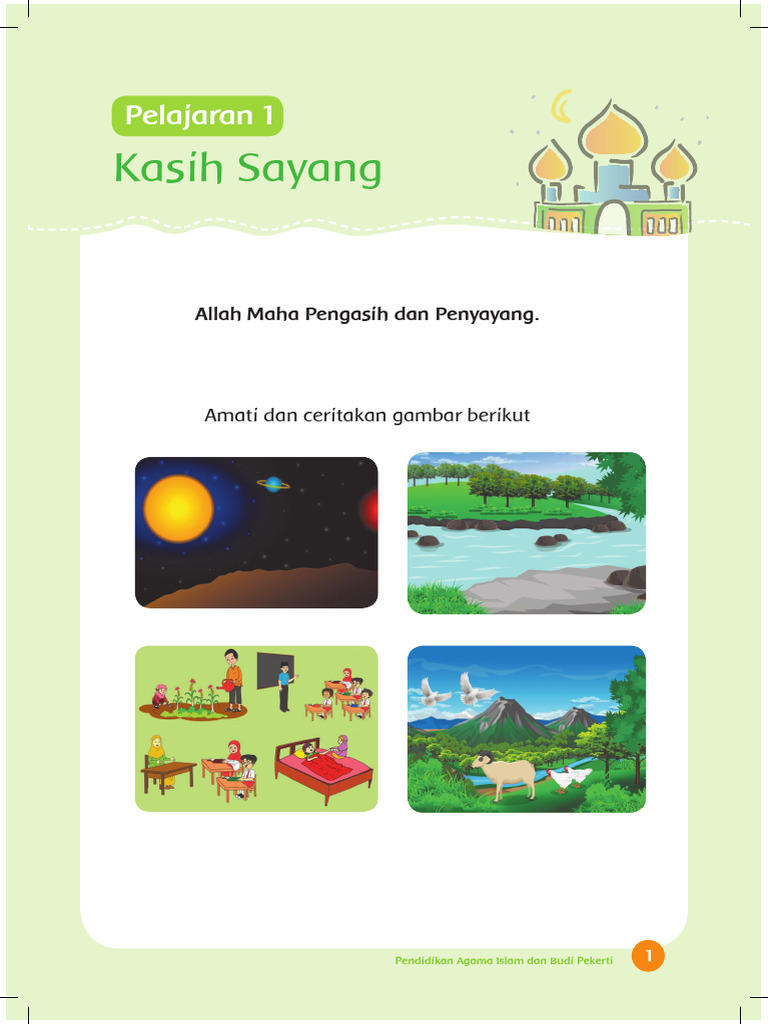 Modul Ajar PAI Kelas 1 Pelajaran 1 | PDF