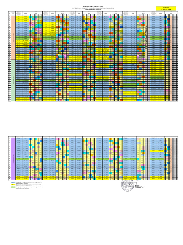 Jadwal Share 4-16 Nov 2024 | PDF
