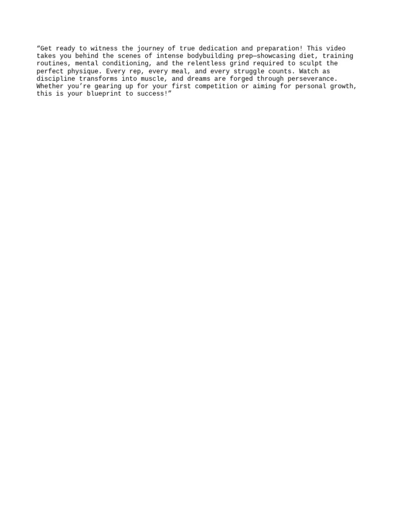 Gym Description | PDF | Self-Improvement