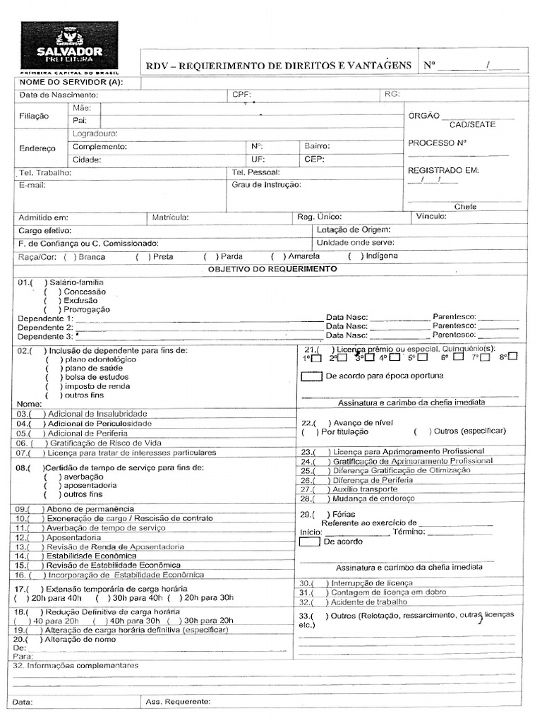 RDV Atualizado | PDF