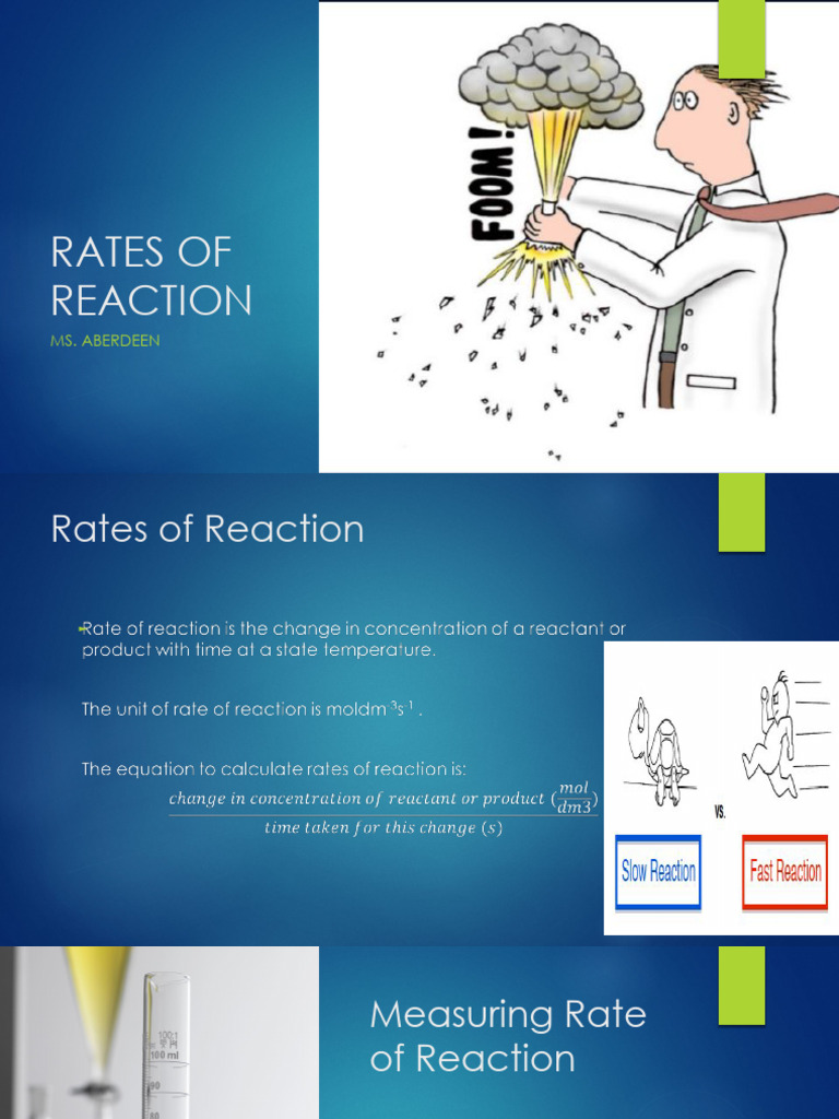 Measuring Reaction Rates and Temperature Effects | PDF