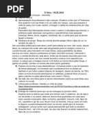 Roteiro Desfile Civico | PDF