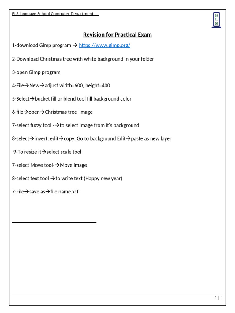 Malek Mohamed - Revision For Practical Exam | PDF | Computers