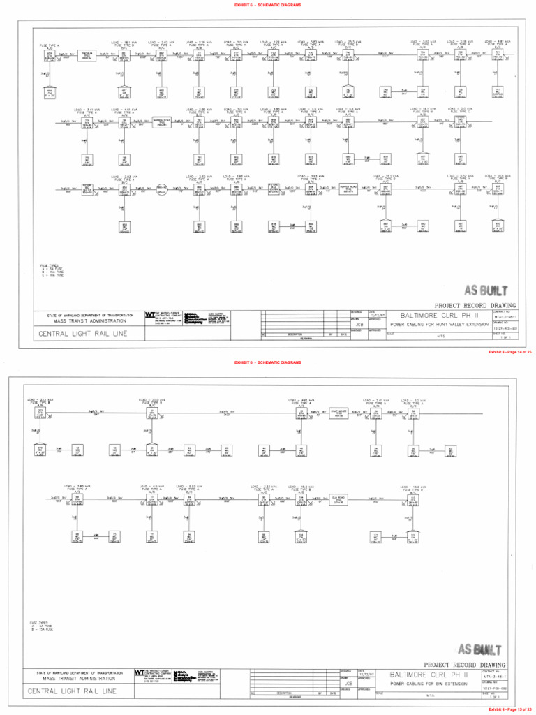5KV Cable Schematic Diagrams | PDF