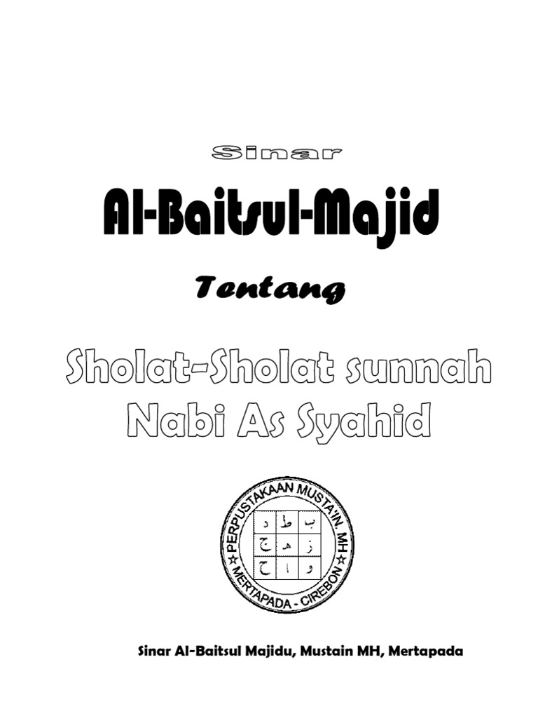 Sinar Al Baitsul Majidu (Macam Solat Sunnah) | PDF