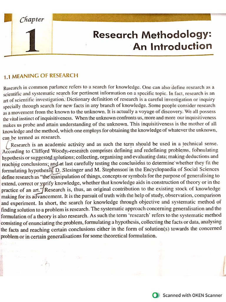 Research Methodology | PDF