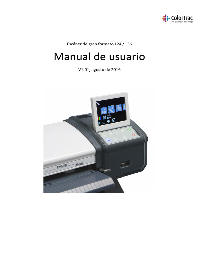 Escaneo con tapa abierta en L24/L36 | PDF | Escáner de imagen ...