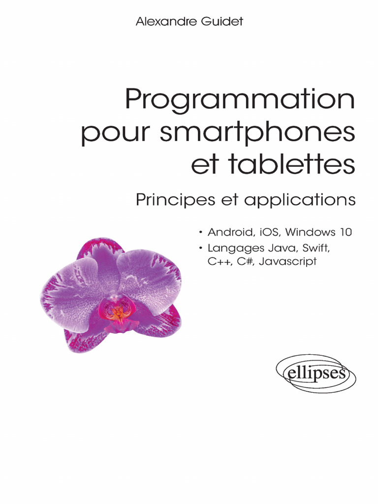 Ellipses Programmation Pour Smartphone Principe Et Application | PDF