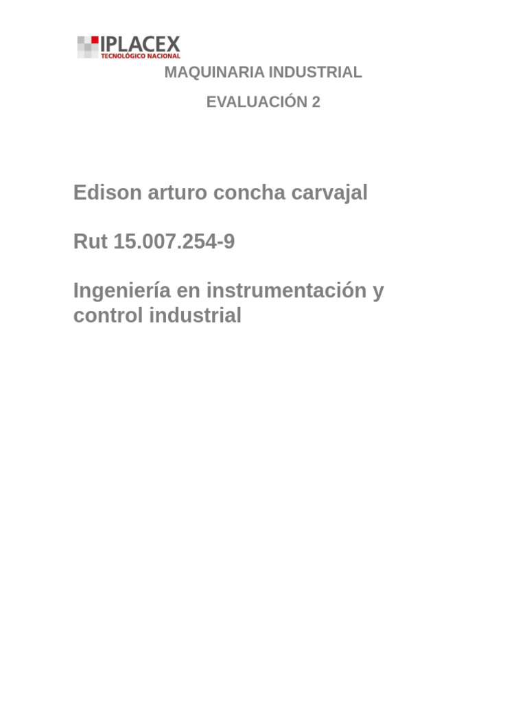 TRABAJO MAQUINARIA 2 Terminado | PDF | Neumática | Ingeniería mecánica