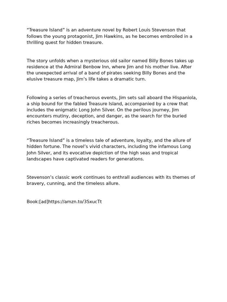 Treasure Island | PDF | Classics