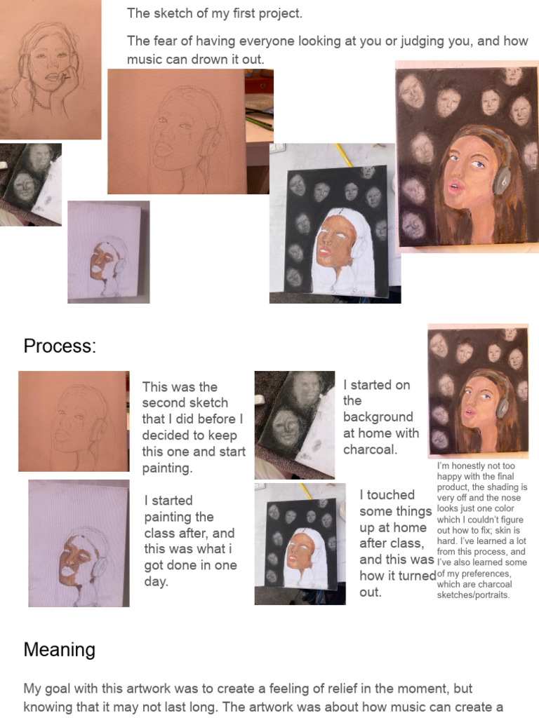 Art Process Portfolio | PDF