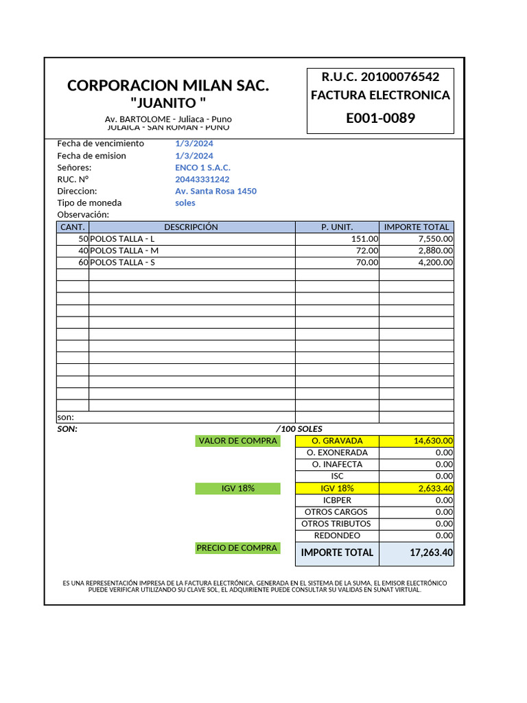 Boletas y Facturas Caso 1 | PDF | Tecnología bancaria | Pagos