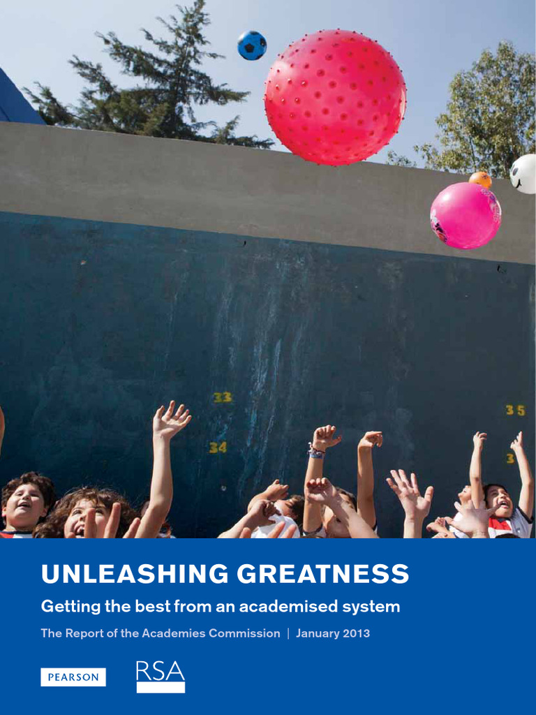 Unleashing Greatness | PDF | Teachers | Education Reform