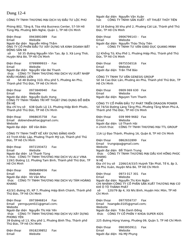 Dung 12-4 | PDF