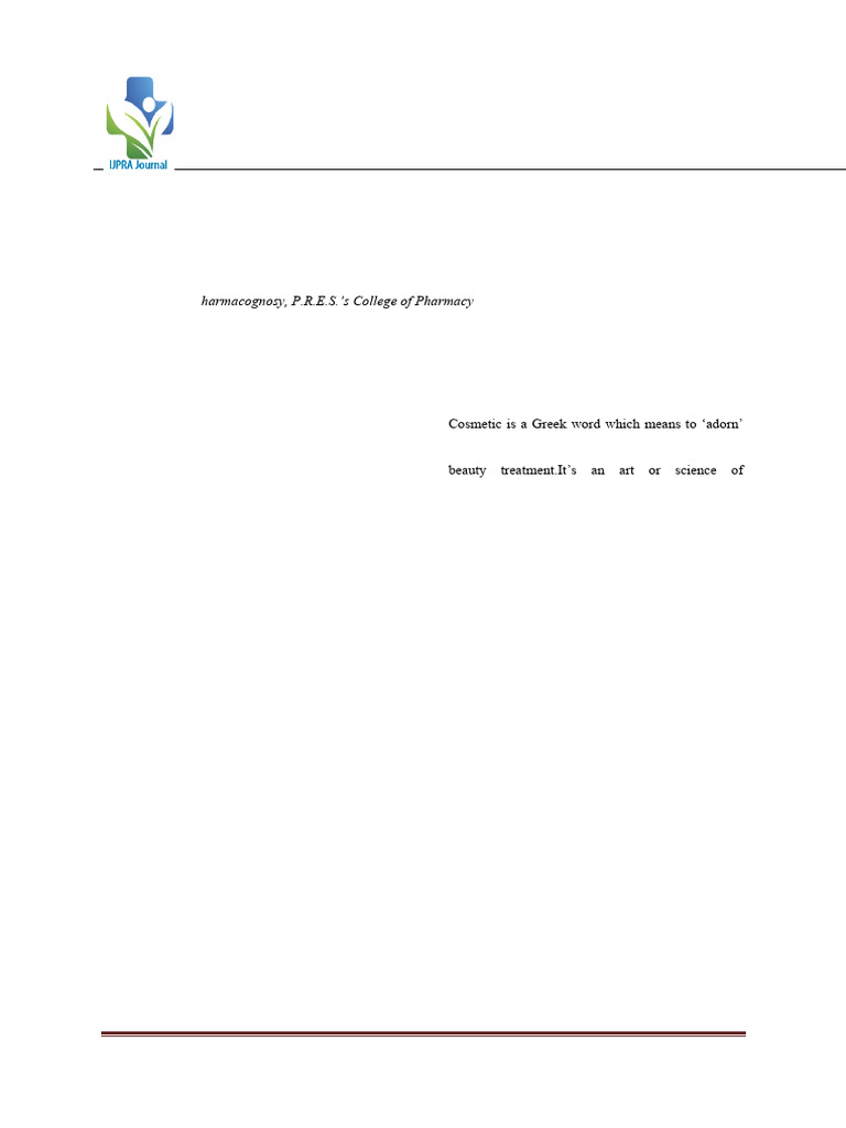 Facial Serum Its Formulation, Usage, Special Ingredients, Various Types ...