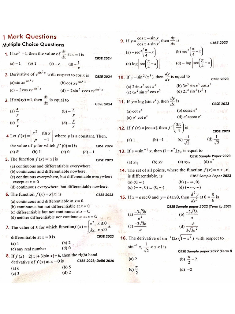 Homework Sheet | PDF