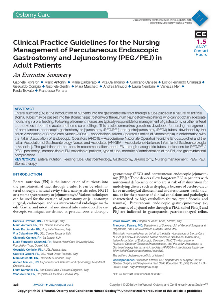 Clinical Practice Guidelines For The Nursing.7 | PDF | Evidence Based ...