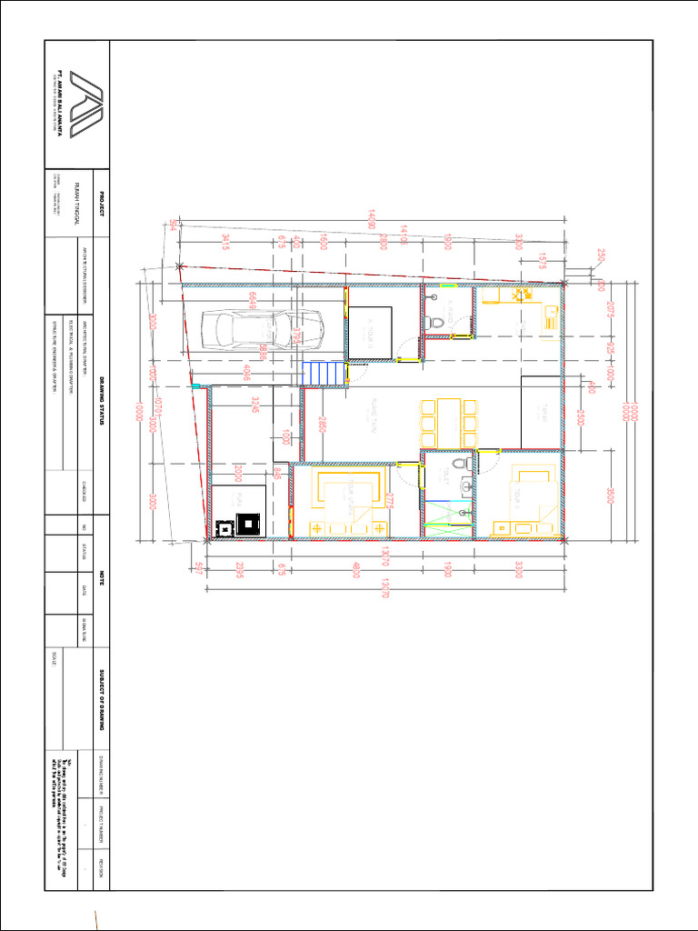 A3 Denah Alternatif Desain Riki | PDF