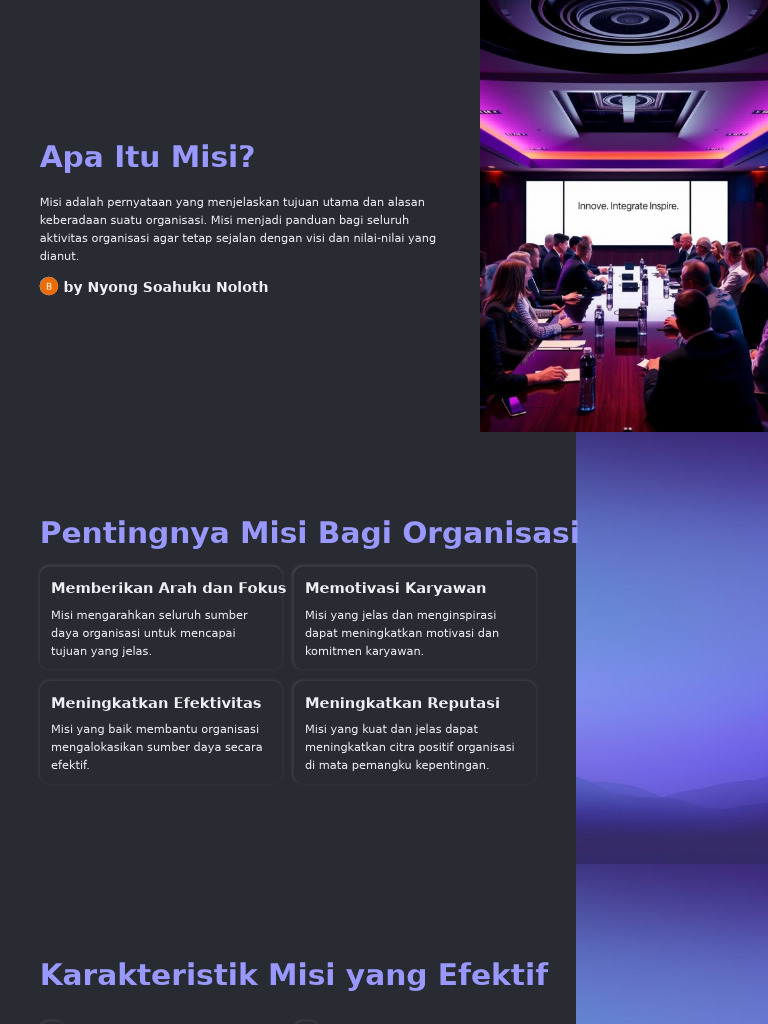 Apa Itu Misi | PDF