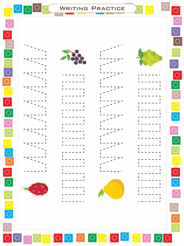 Writing Practise For Toddler | PDF