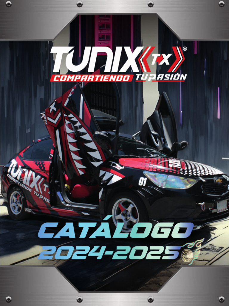 Catálogo Tunix 2024 2025 | PDF | Vehículo de motor