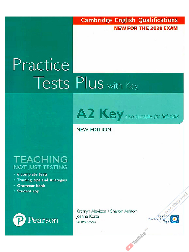 A2 Key For Schools Practice Test Plus 2020-Lop - Hoc - Thay - Mol | PDF