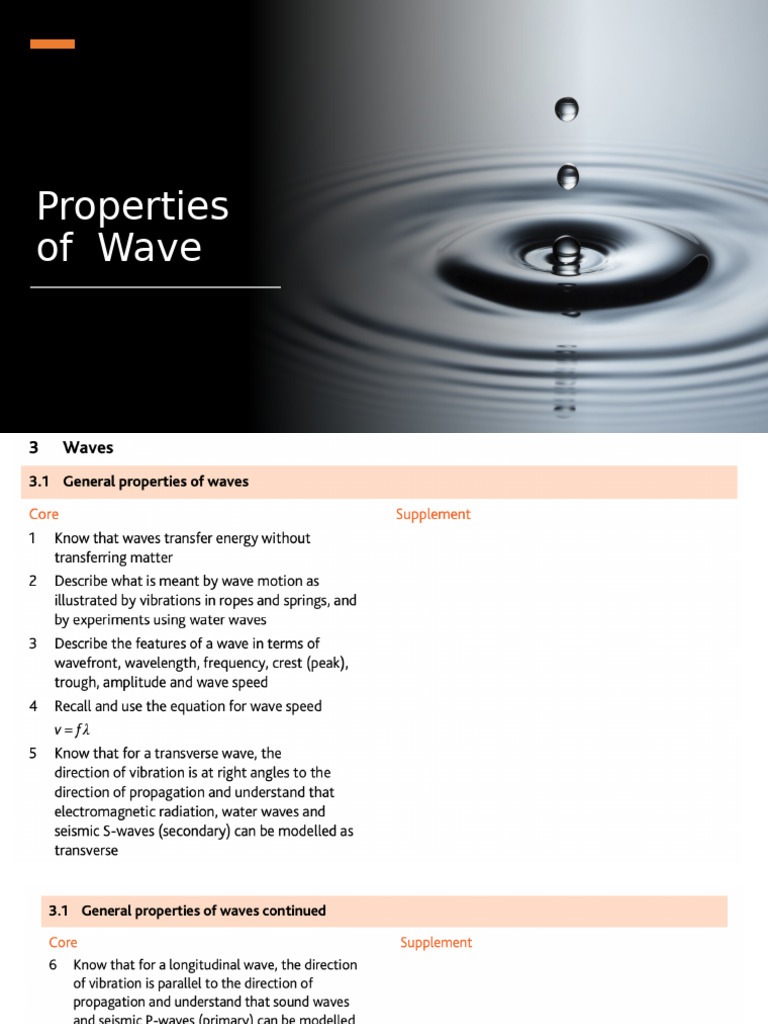 26-Wave | PDF | Waves | Frequency
