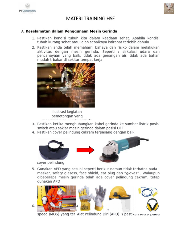 Materi Hse For Carpenter | PDF