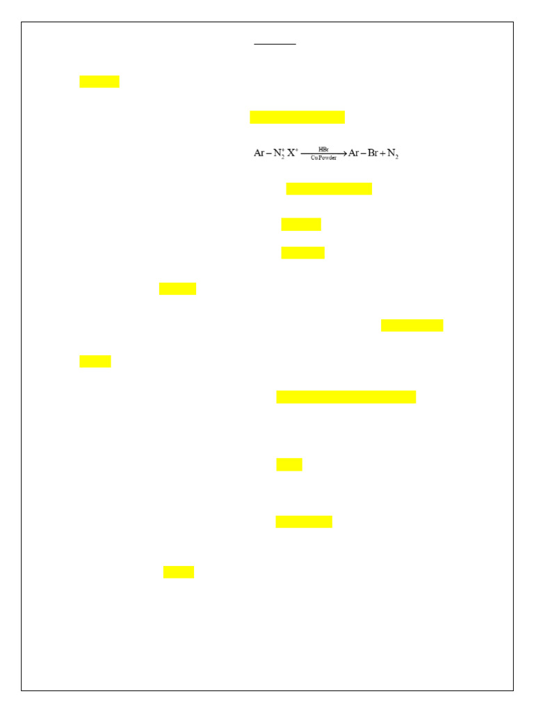 Amines PYQ and Solutions-1 | PDF | Amine | Chemical Compounds