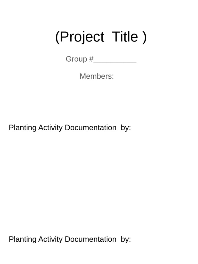 CFE 105A Plant Documentation | PDF | Art