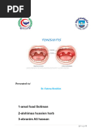Acute Exudative Tonsillitis Overview | PDF | Immunology | Microbiology