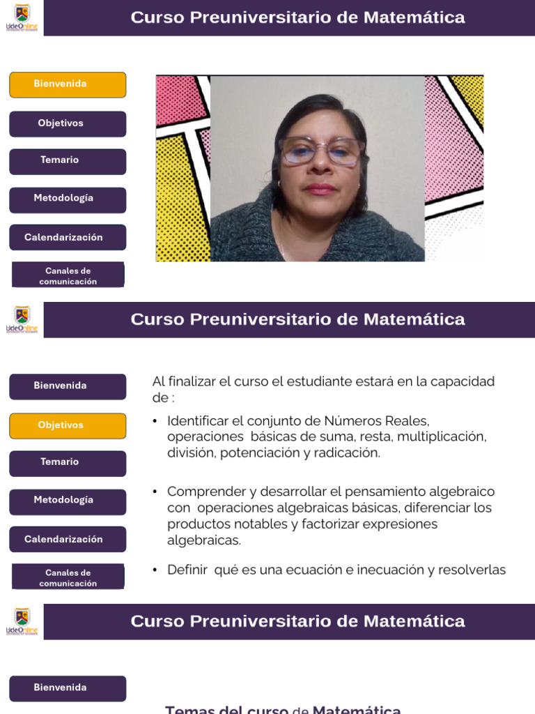 Curso Preuniversitario de Matemática | PDF | Matemáticas | Álgebra