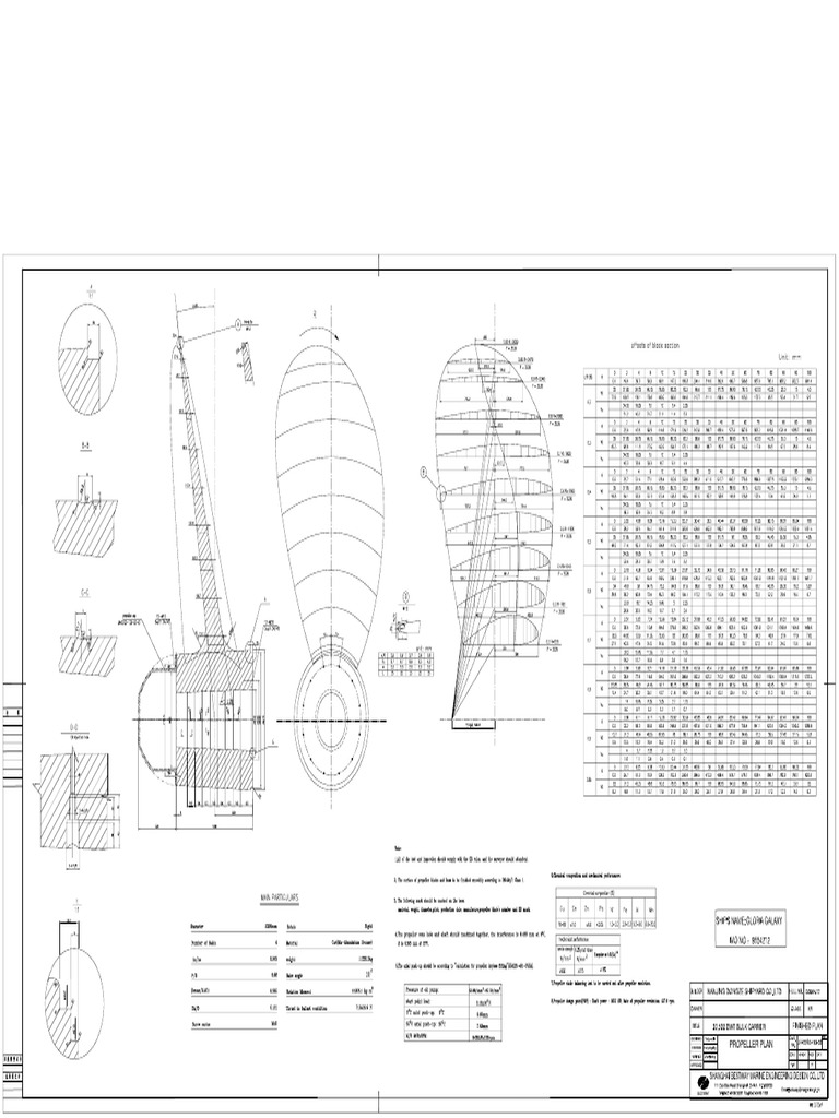 JH422G2 103 03 Propeller Plan | PDF