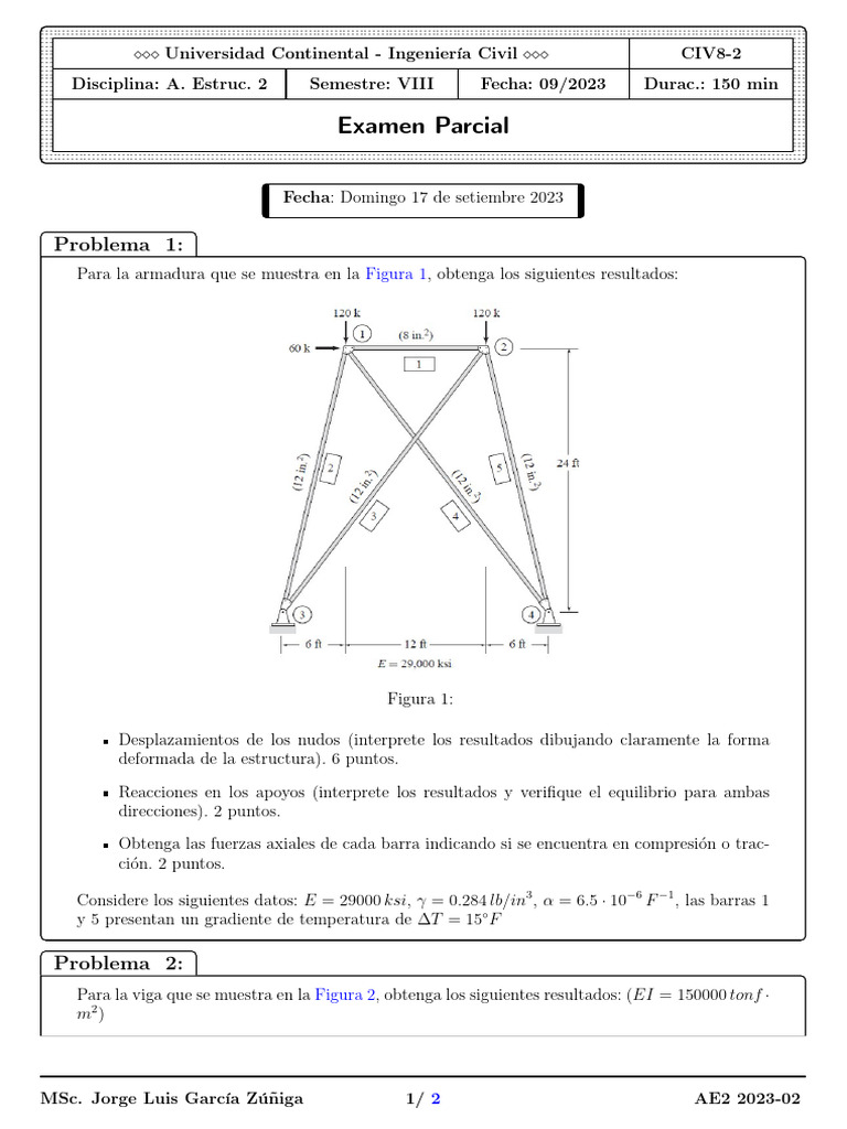 AE2 Examen Parcial UC | PDF