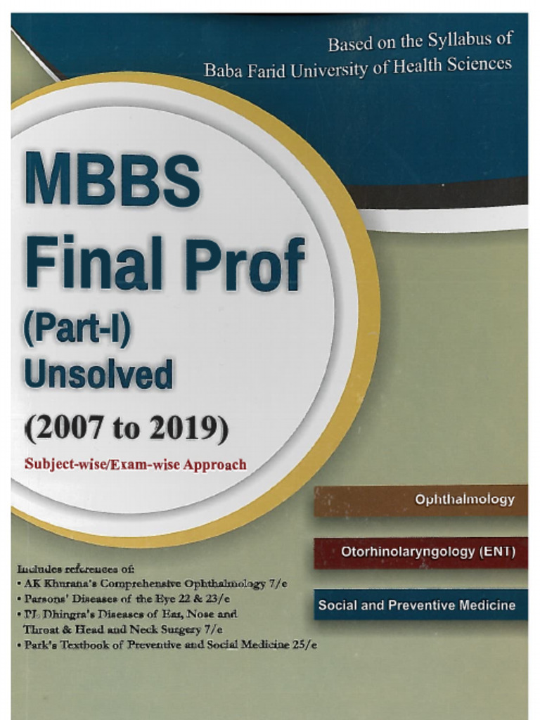 Third Prof Mbbs Imp Question | PDF