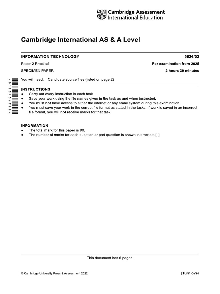 9626 m25 QP 02 | PDF