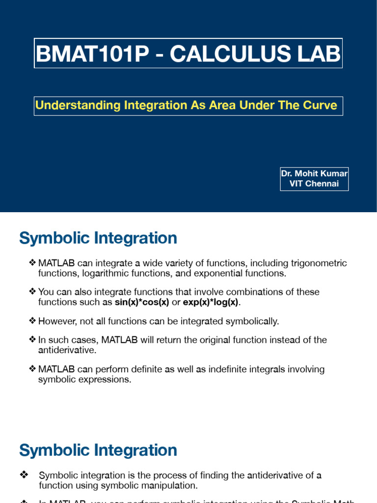 Session4 2 | PDF | Integral | Function (Mathematics)