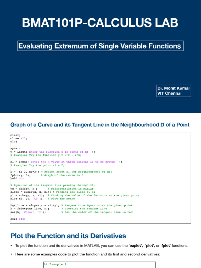 Session3-2 | PDF | Tangent | Derivative