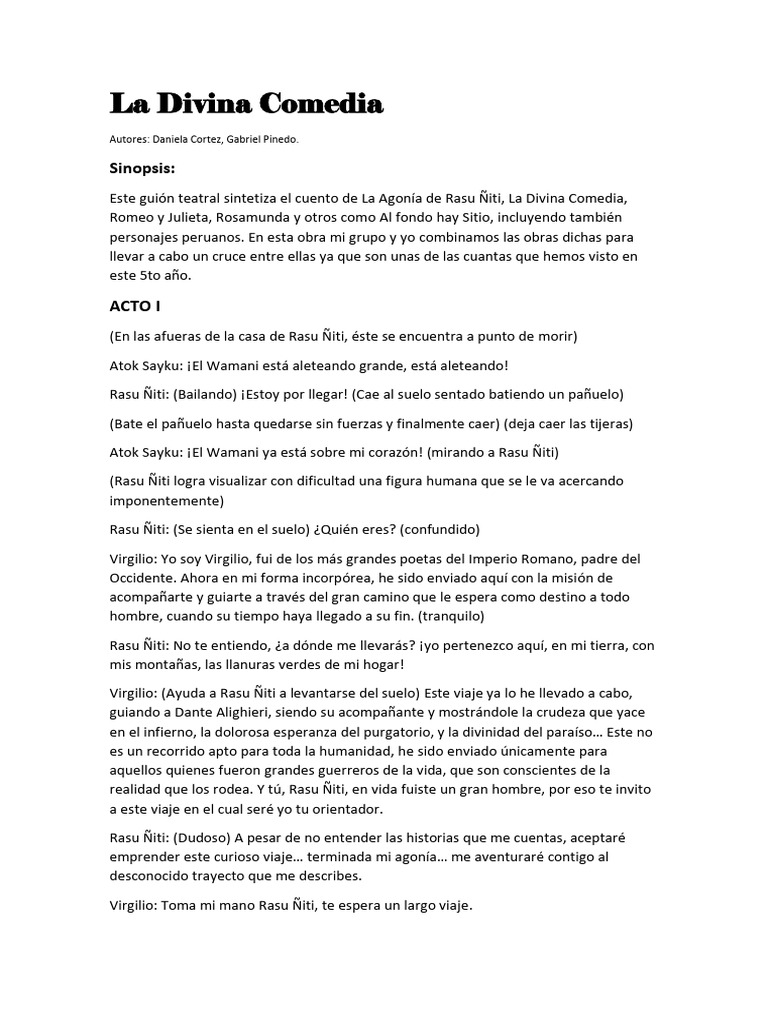 La Divina PESUÑA PDF | PDF | Infierno | Paraíso