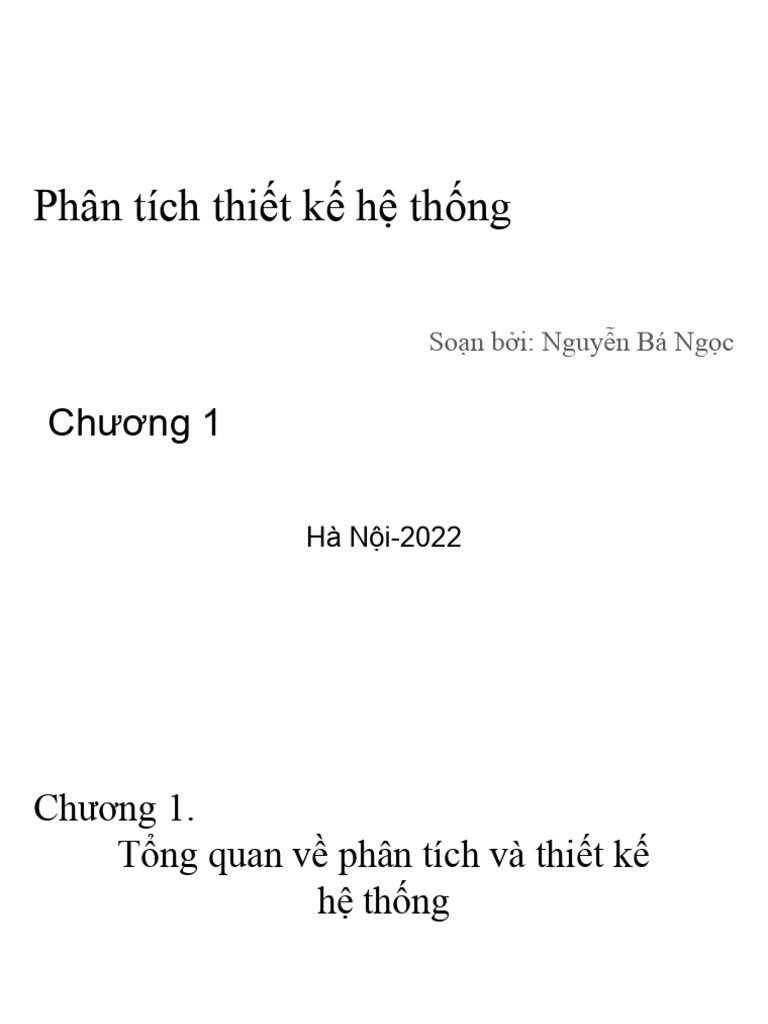 Ch01 TongQuan | PDF