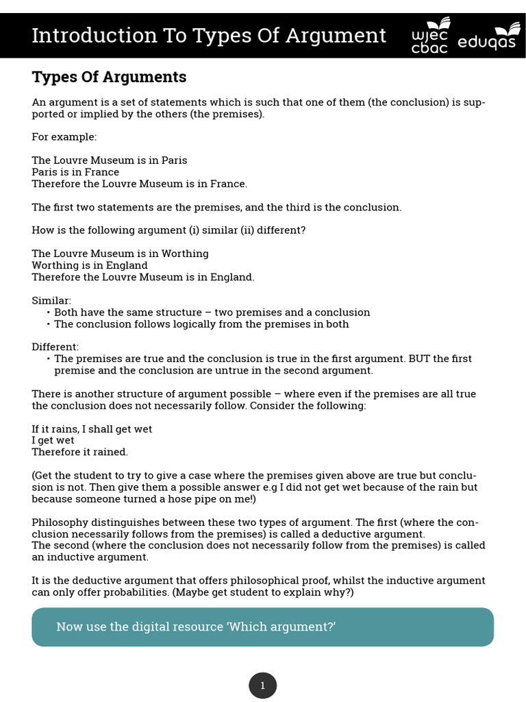 00-introduction | PDF | Argument | Logical Consequence