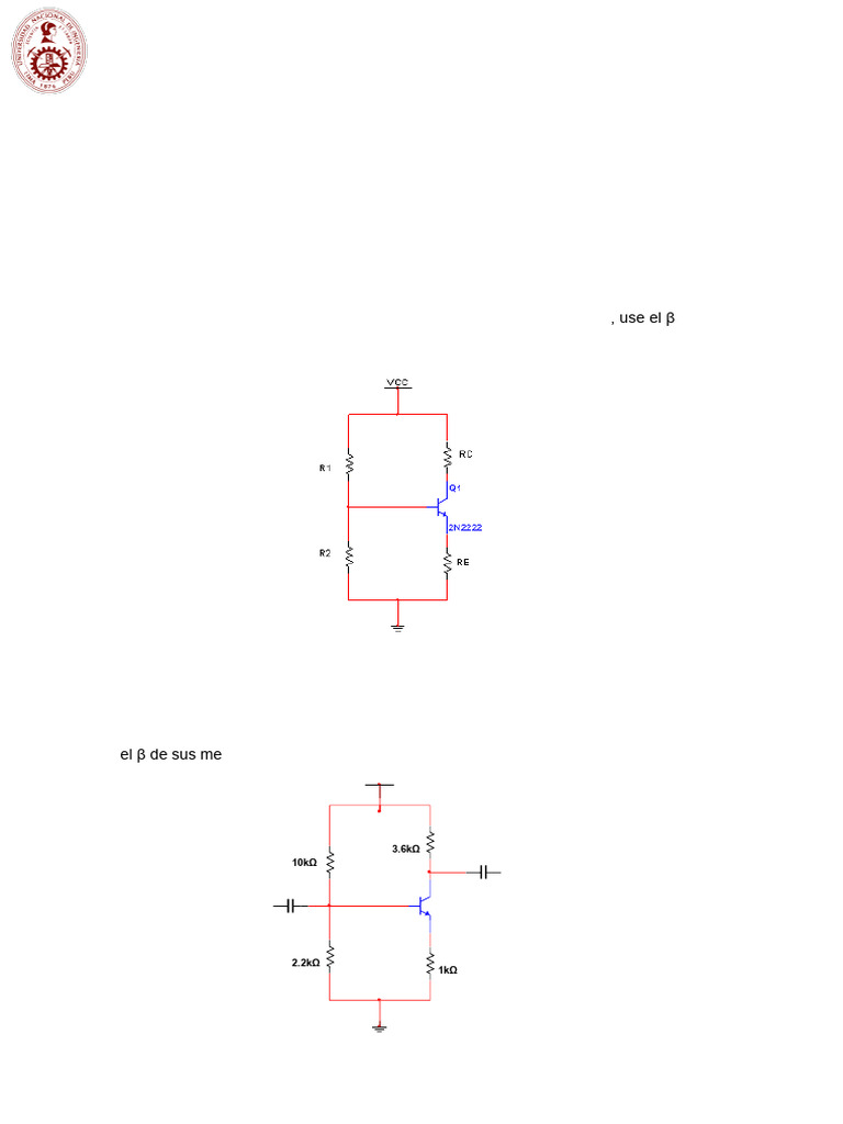 EXP12 | PDF | Electrónica | Transistor de unión bipolar