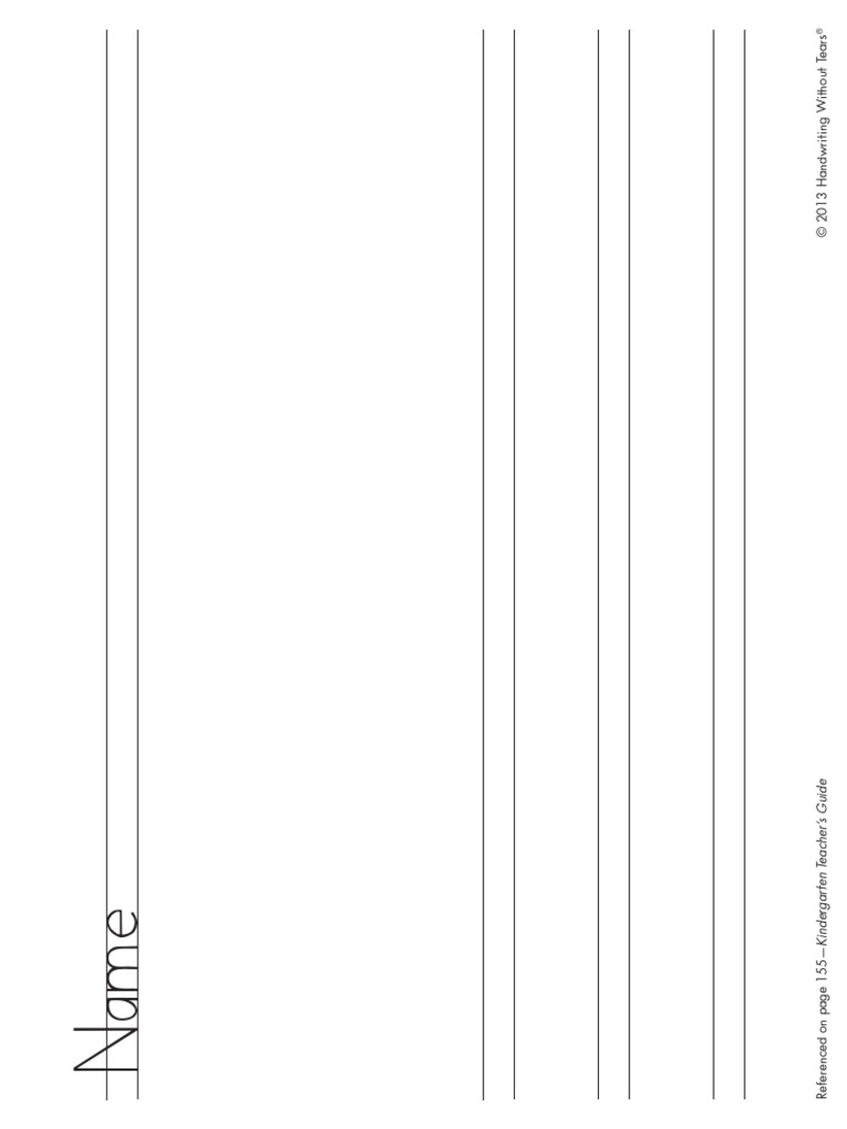 K - CA - Double Line Notebook Paper | PDF