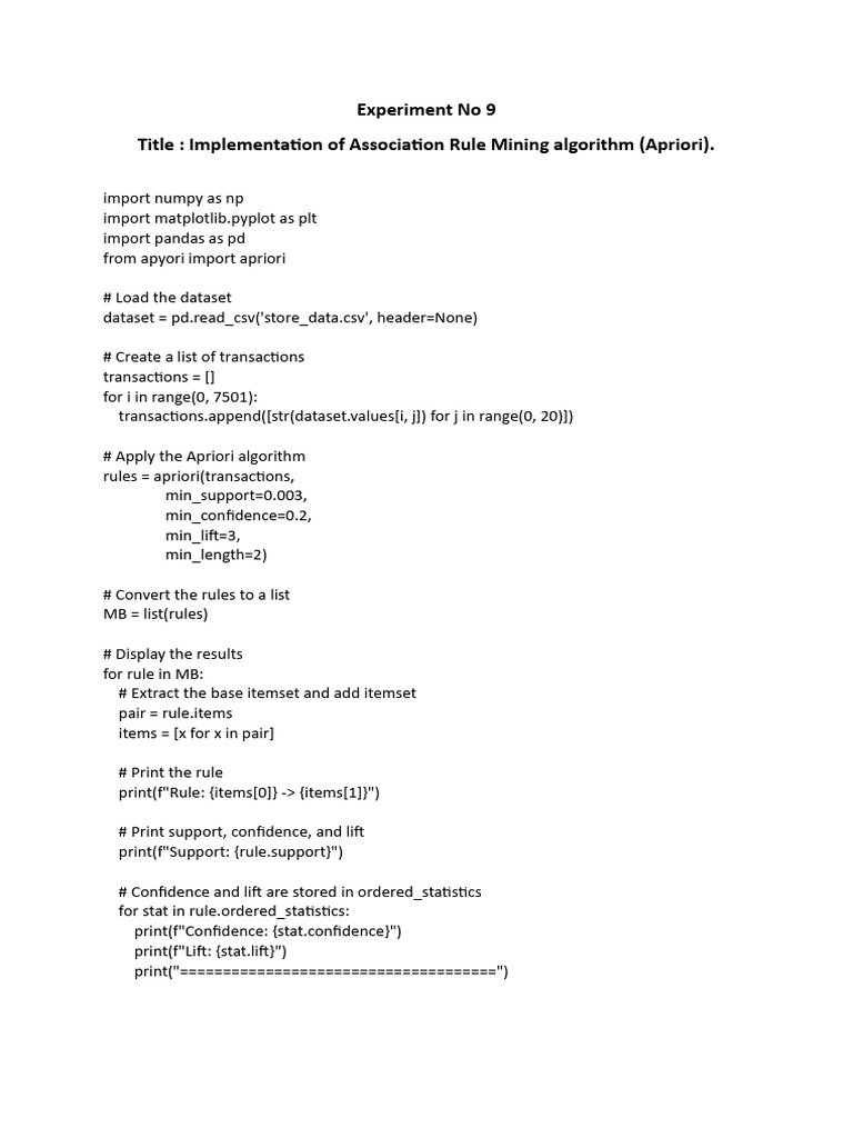 DWM Exp 9 | PDF | Computers | Technology & Engineering