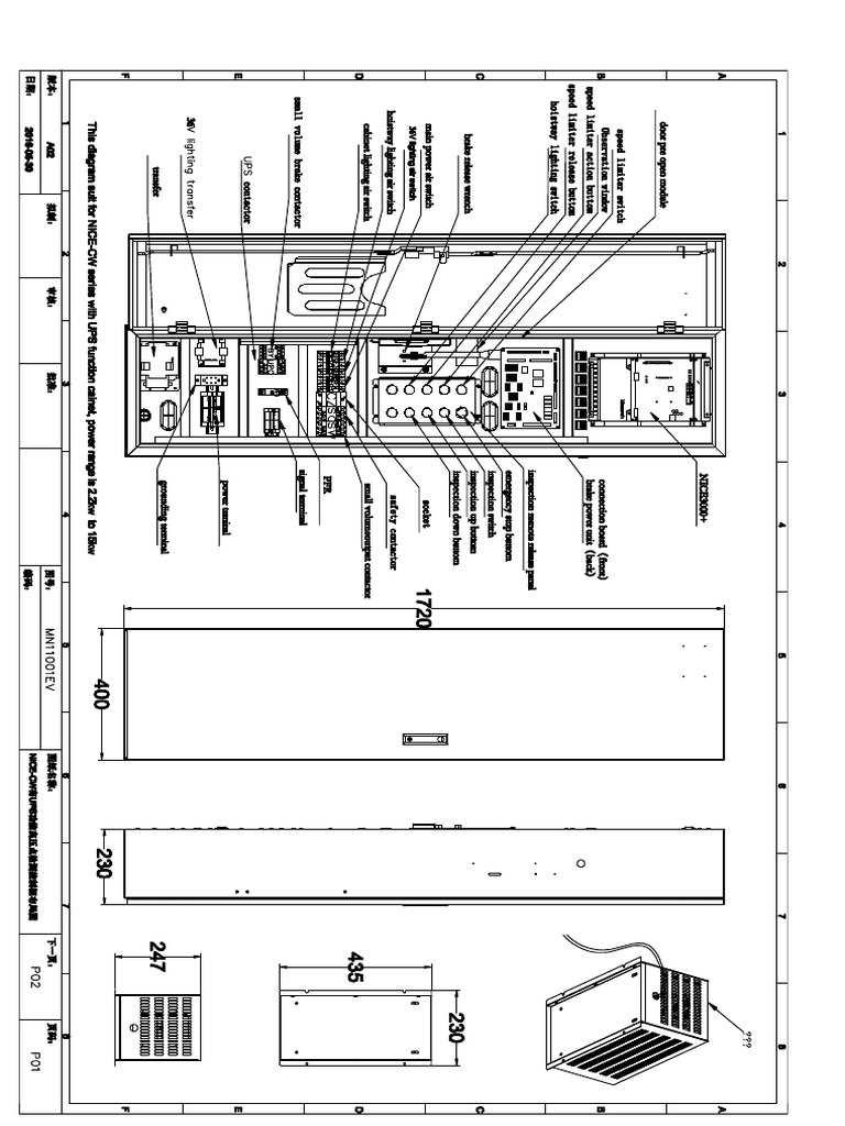 Mn11001ev - A02 Nice-Cw Layout Model | PDF