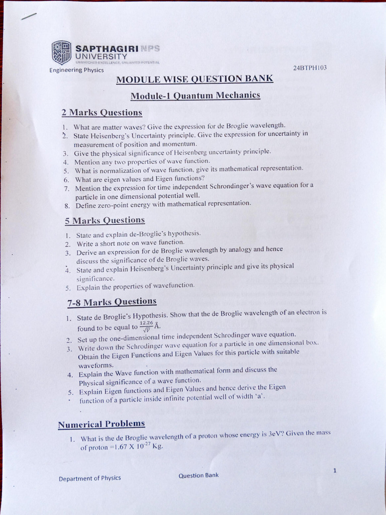 Engg Physics QB | PDF | Superconductivity | Electrical Resistivity And Conductivity