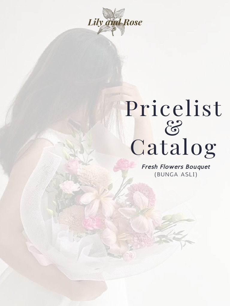 Fresh Flower Bouquet Pricelist | PDF | Plants | Color