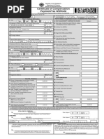 Bir Form 2316 | PDF | Taxes | Employment
