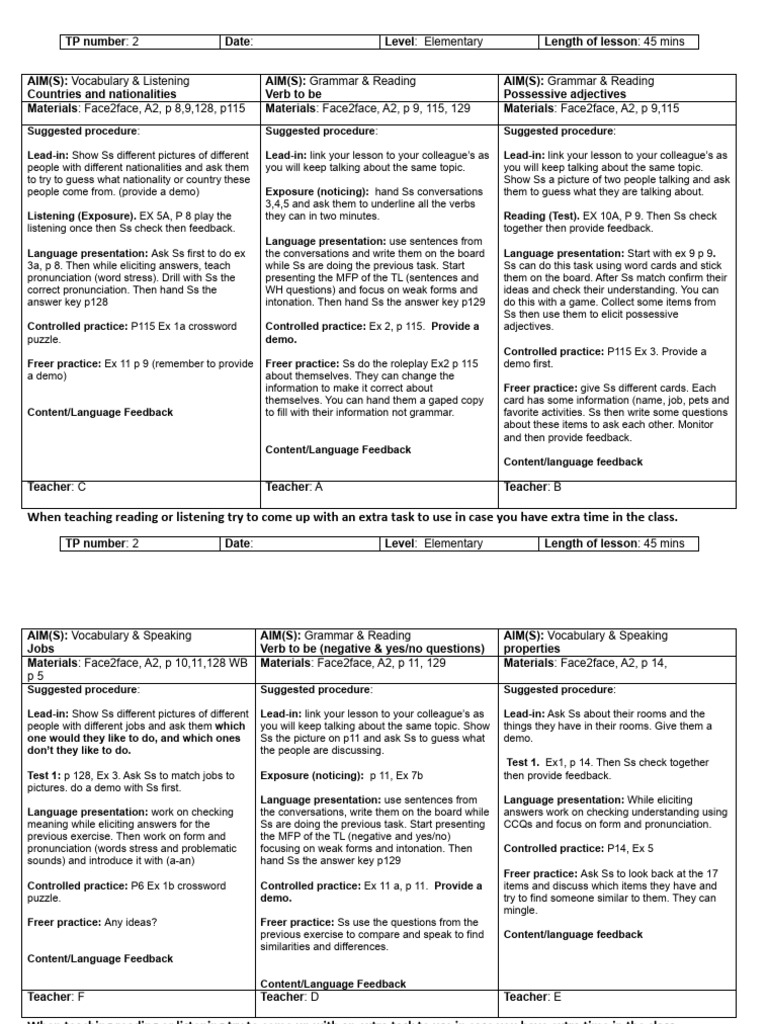 TP2 Abc Def | PDF | Syntax | Language Mechanics